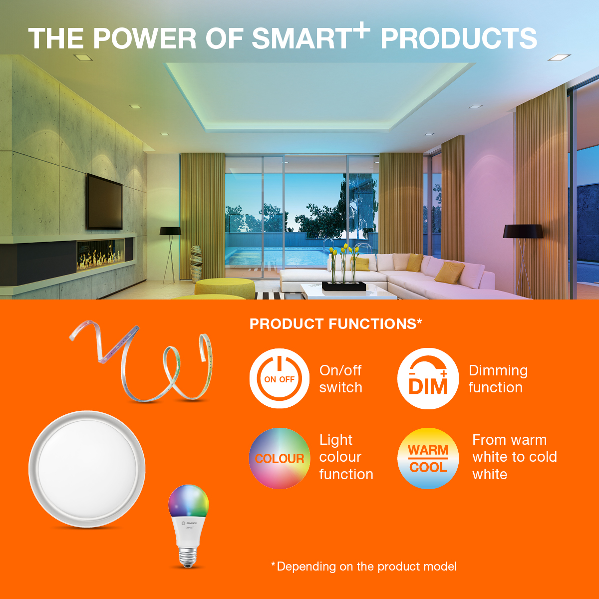 SMART+ WiFi Filament Globe RGBW | LEDVANCE